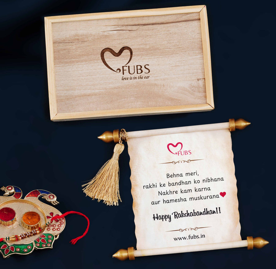 Premium Jaipuri Oxidized Set Of 9 Earrings in Elite Wooden Box – FUBS